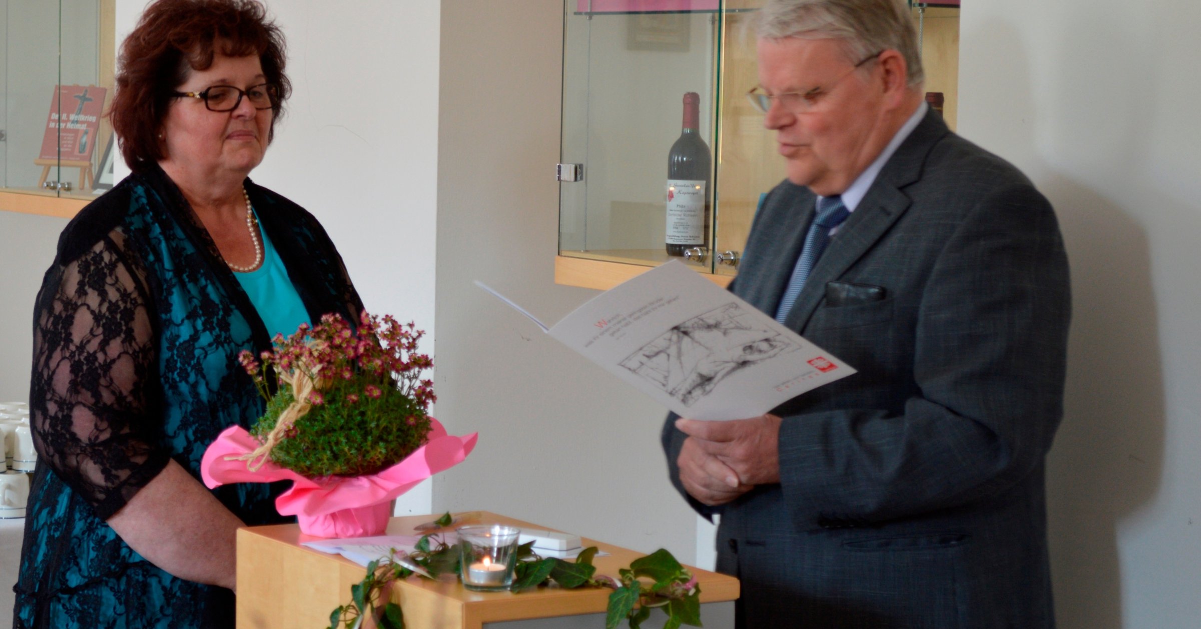 Ehrenzeichen in Gold erhalten